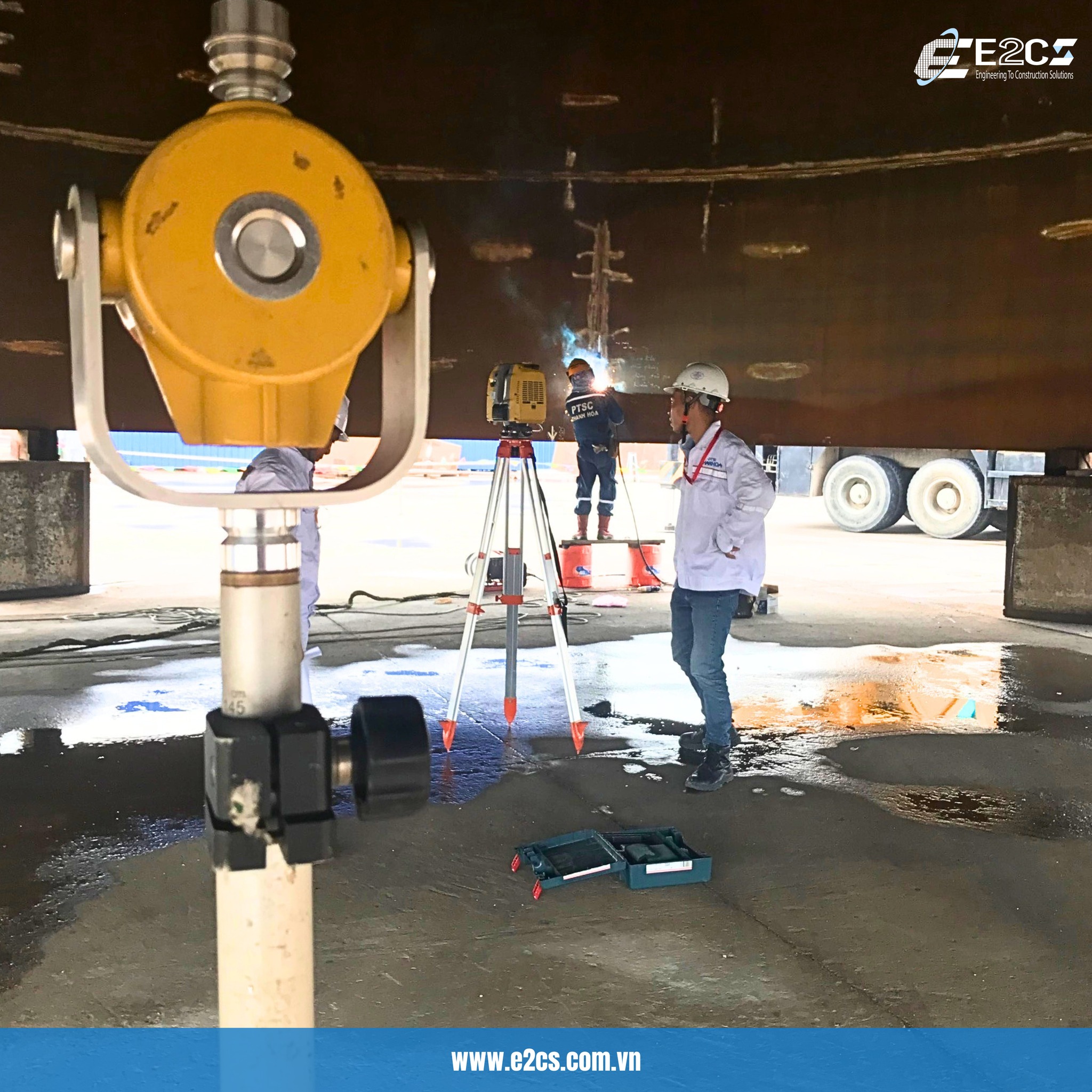 Đồng hành Dự án diện gió ngoài khơi CHW2204 cùng PTSC