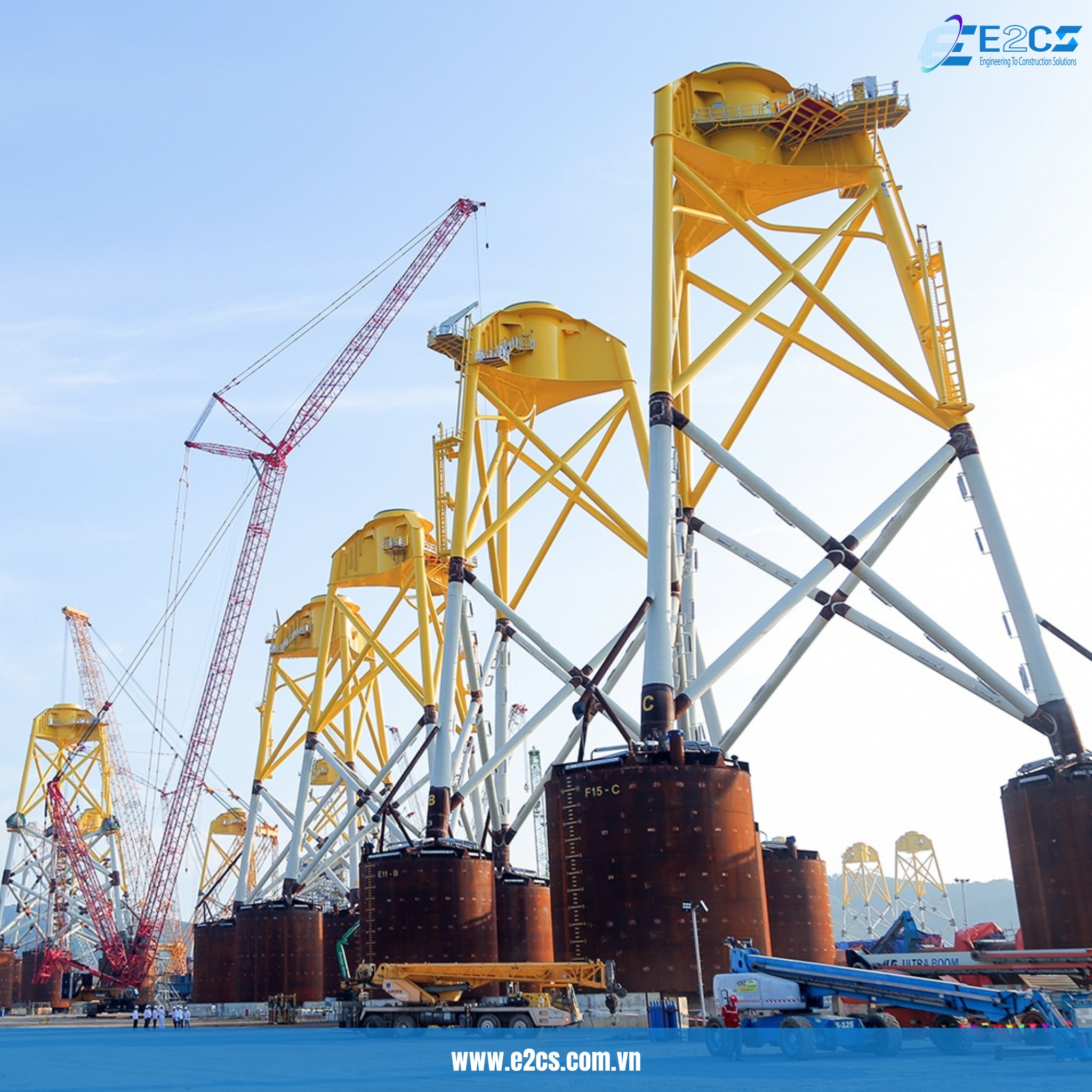 Đồng hành Dự án diện gió ngoài khơi CHW2204 cùng PTSC